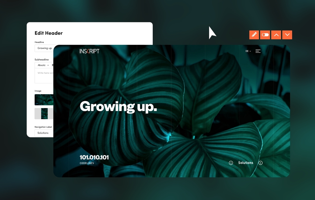 INSCRIPT: Make it easy – TYPO3 Frontend Editor